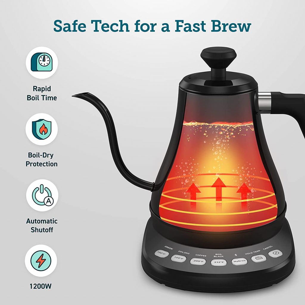Best Small Electric Tea Kettle With Temperature Control