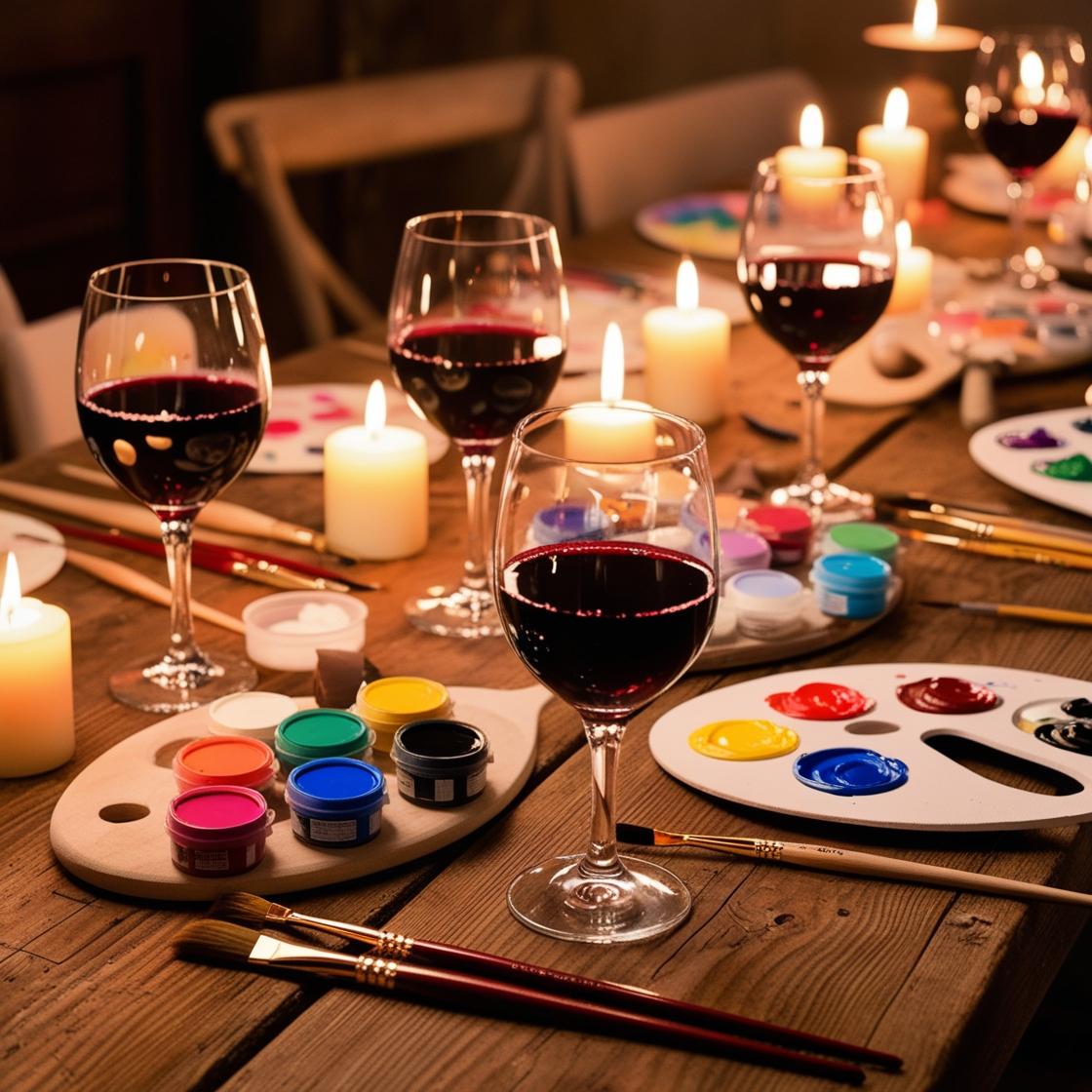 How to Host the Ultimate DIY Paint and Sip Party at Home