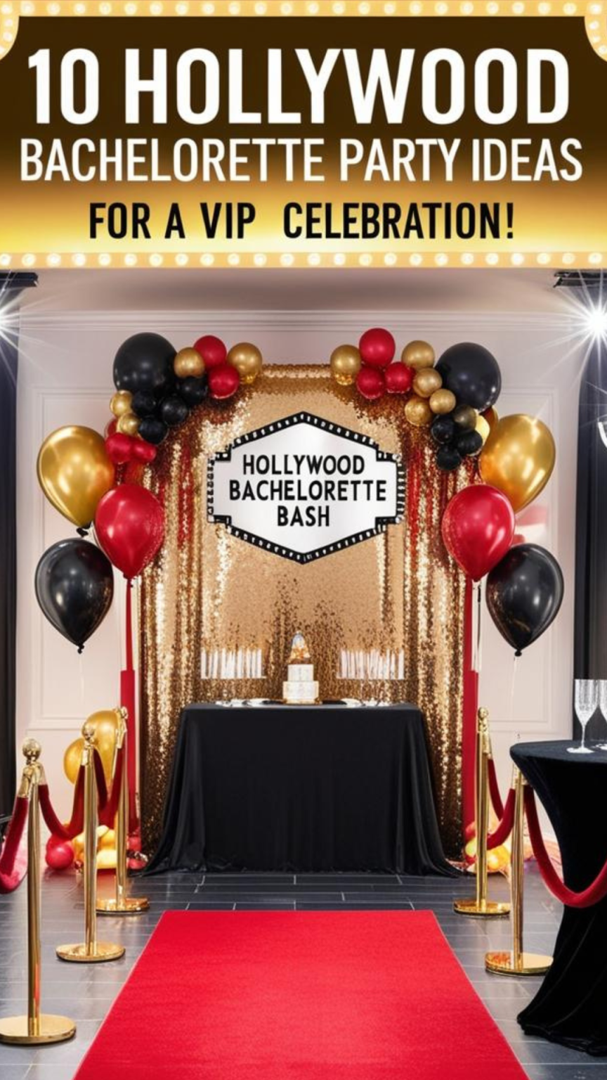 10 Hollywood-Themed Bachelorette Party Ideas for a Star-Studded Night