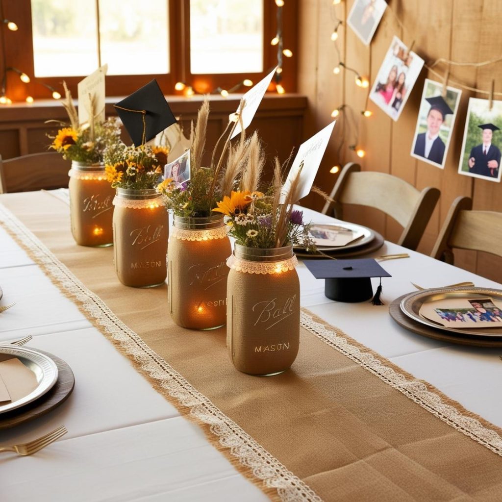 Rustic Graduation Party Decorations You Can Make at Home