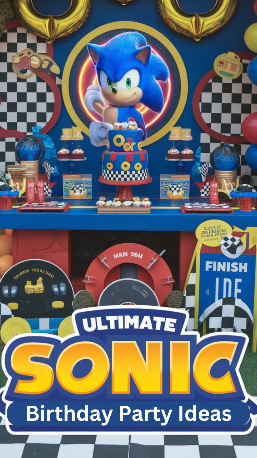 Sonic Birthday Party Ideas at Home That Kids Will Love