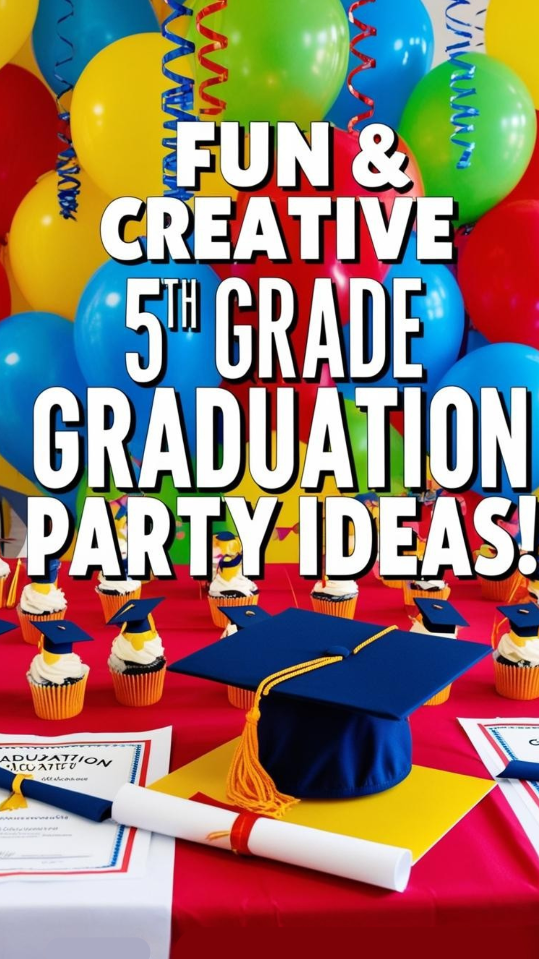 5th Grade Graduation Party Decoration Ideas