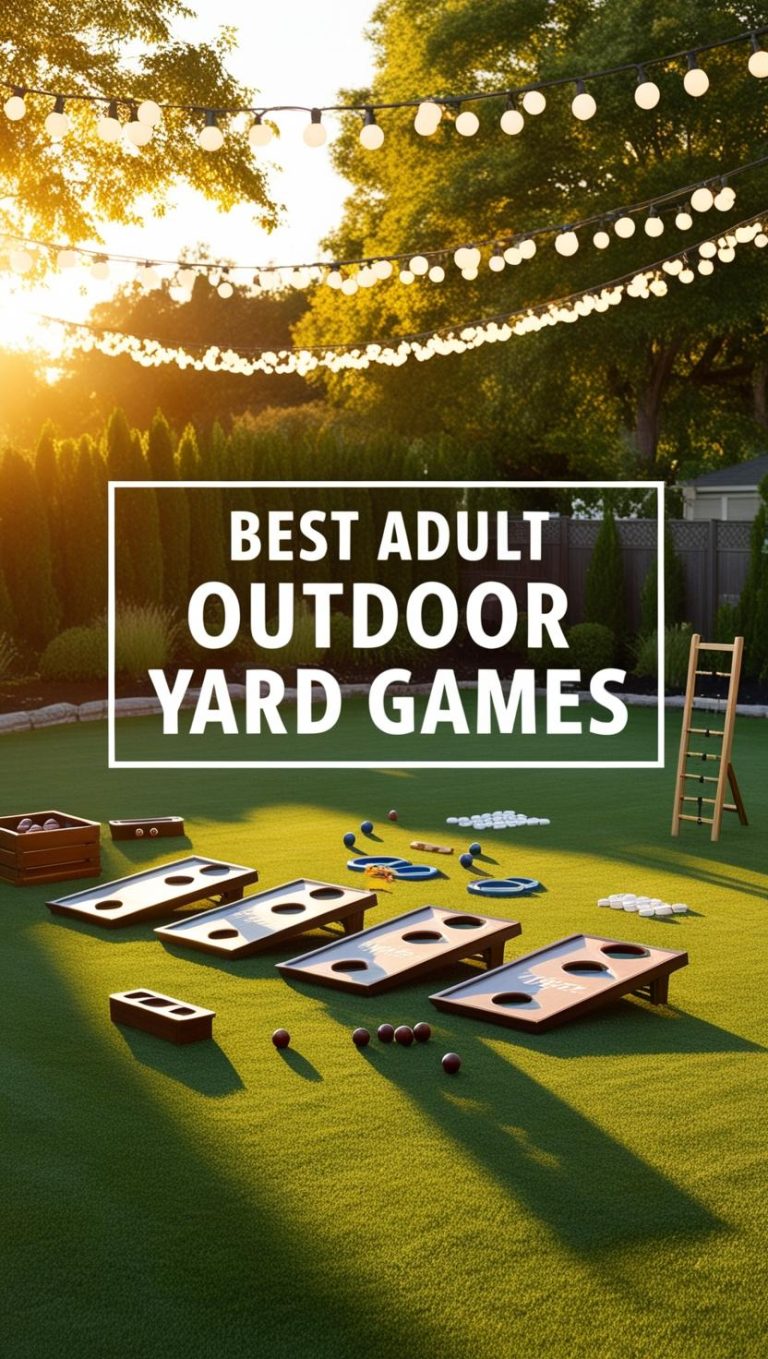 Best Outdoor Activities for Adults – Yard Games Guide