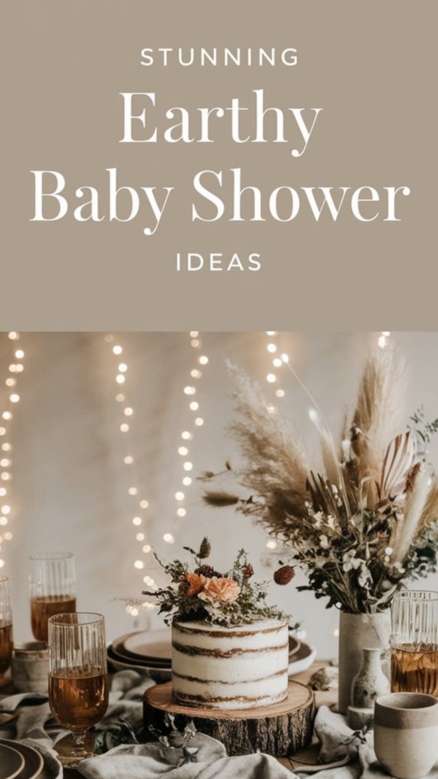 Earthy Baby Shower Ideas: A Natural and Sustainable Celebration