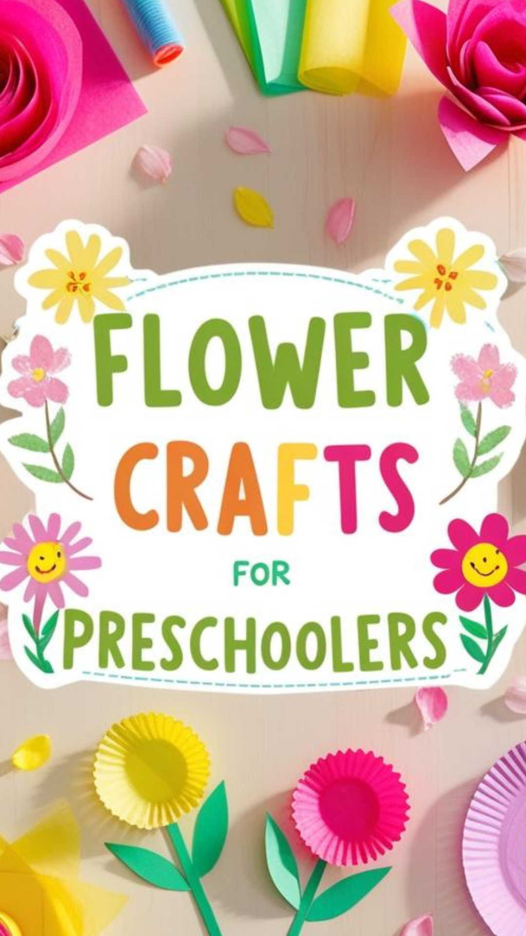 Creative Spring Flower Crafts for Preschoolers