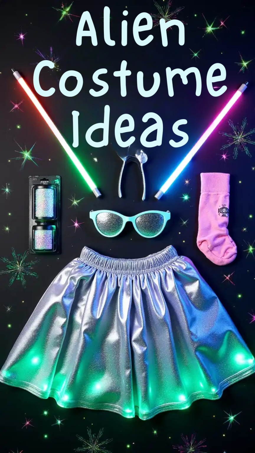 DIY Alien Costume Ideas: Shine Bright This Halloween